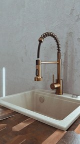 Rea Colin, stojánková kuchyňská baterie, měděná matná, REA-B5459