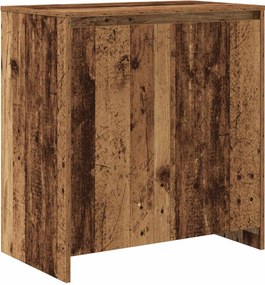 Servírovací skříň 3 ks Staré dřevo 70 x 41 x 75 cm 3393156