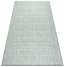 Dywany Łuszczów Kusový koberec Sion Sisal Aztec 22184 green/blue/ecru ROZMĚR: 80x150