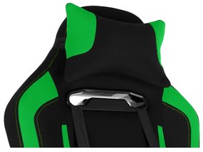 Herní židle NEOSEAT NS-020 TEX černo-zelená