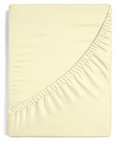 Matějovský napínací prostěradlo jersey Světle béžové na matraci: 100 x 220 cm