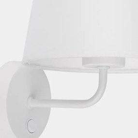 Nástěnná lampa MAJA 1xE27/15W/230V bílá