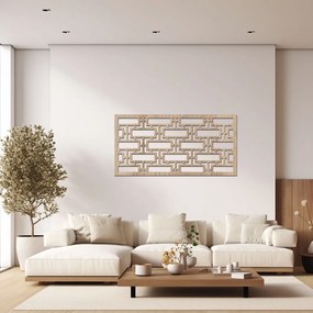 dřevo života Dřevěný dekorační panel LINES Zvolte rozměr (cm): 40x80, Zvolte barvu dekoru: Dub Sonoma