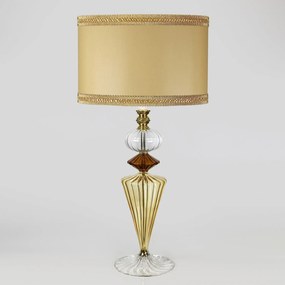 Luxusní stolní lampa ELEGANTE TL 07-PB - ARTGLASS