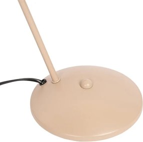 Stolní béžová retro lampa Milton Taupe