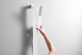 Hansgrohe Unica, sprchová tyč E Puro 650 mm s lehce posuvným držákem a sprchovou hadicí, chromová, HAN-24404000