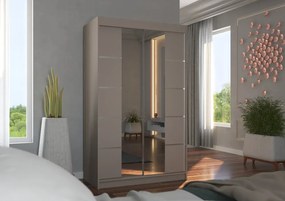 Posuvná skříň se zrcadlem GENUA 120