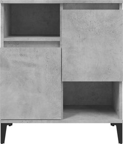 Příborníky 2 ks betonově šedé 60 x 35 x 70 cm kompozitní dřevo 3185731