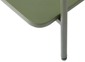 Designový konferenční stolek Harinder 75 cm olivovo-zelený