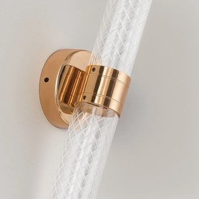 Toolight Toolight, LED nástěnné svítidlo 7W, 3000K, LHJ070-W, růžové zlato, OSW-60038