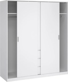 FALCO Skříň Simplicity 148 bílý lesk
