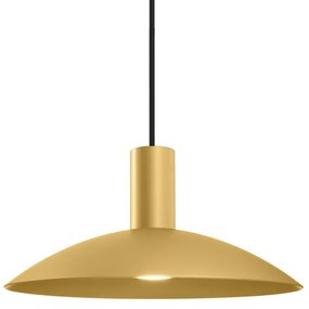 Závěsné designové svítidlo Odrey 8.0  Závěsné designové svítidlo Odrey 8.0 Barva: Zlatá / Zlatá, Rozeta: Přisazená rozeta - černá