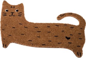 Rohožka z kokosového vlákna 40x60 cm Cat – Dakls