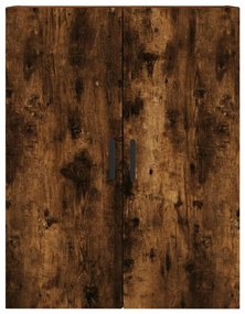 Skříň highboard kouřový dub 69,5 x 34 x 180 cm kompozitní dřevo,  3196080