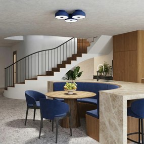 Sollux Lighting Stropní svítidlo OMIQ ultramarínové