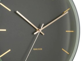 Designové nástěnné hodiny Karlsson KA5840GR 40cm