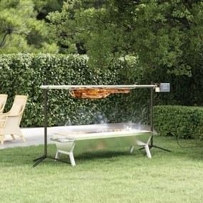 Automatický Gril S Motorem Nerezová Ocel 150 X 46,5 X 82,5 Cm