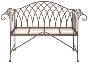 Esschert Design Zahradní lavice kov staroanglický styl MF009
