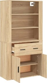 Skříň highboard dub sonoma kompozitní dřevo 3185378
