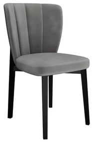 Moderní čalouněná židle ST106, Barva křesla: černá, Potah: Magic Velvet 2217