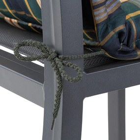 Prato, čalouněná podložka, podložka na židli, podložka na nižší polohovací křeslo, na zahradní židli, polyester, 50 x 100 x 8 cm