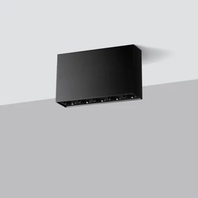 Stropní LED svítidlo SOLLUX SOLE černé 11W SL.1212