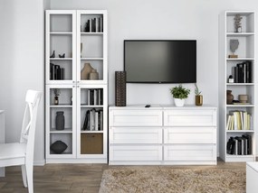 TPS Vitrína Pafos 4D 80 cm,  bílá