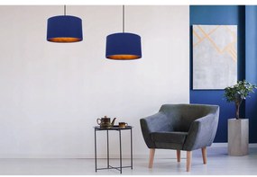 Závěsné svítidlo Shade, 1x textilní stínítko (výběr ze 6 barev), (výběr ze 3 barev konstrukce), (fi 35cm), g