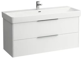 Laufen Base koupelnová skříňka pod umyvadlo 116x53x44 cm bílá mat H4024921102601