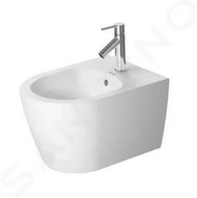 DURAVIT - ME by Starck Závěsný bidet Compact, s WonderGliss, alpská bílá (22901500001)