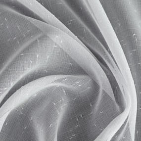 ZÁCLONA NA PÁSCE ANGELA 140X300 CM BÍLÁ