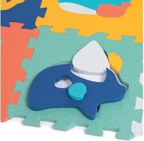 Ludi Puzzle pěnové 90x90 cm Zvířátka / od 10 měsíců