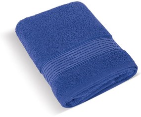 Froté ručník, osuška Proužek tmavě modrá