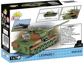 COBI 3105 Armed Forces Leopard I / 147 kostek / 1:72 / od 6 let
