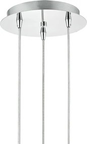 Där Lighting LYA0350 - Lustr na lanku LYALL 3xG9/40W/230V lesklý chrom