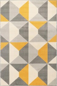 Kusový koberec Novara 18241 272 šedožlutá Varianta: 80x150 cm