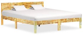 288437 vidaXL Rám postele masivní recyklované dřevo 160 x 200 cm