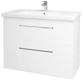 Dřevojas Koupelnová skříň BIG INN SZZ2 100 Varianta: M01 Bílá mat / Úchytka T01 / M01 Bílá mat