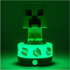 Noční světlo Paladone Minecraft - Creeper Vícebarevná