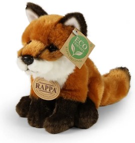 Rappa Plyšová liška sedící 18 cm ECO-FRIENDLY