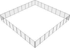 oplocení bazénu, 1,22 × 32,92 m pro zapuštěné bazény
