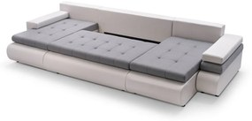 Casarredo - Komfort nábytek Rozkládací sedací souprava do U MELCHOR s úložným prostorem, Sioux 1114/Lux 32 | Vyberte si sedačku:: levá