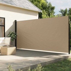 vidaXL Zatahovací boční markýza 220 x 500 cm [42035505] Barva: taupe