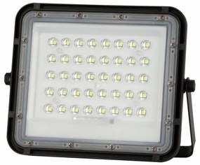 LED Venkovní solární reflektor LED/10W/3,2V IP65 4000K černá + DO