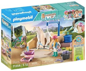 Playmobil Playmobil Horses of Waterfall 71354 Isabella & Lioness mycí box