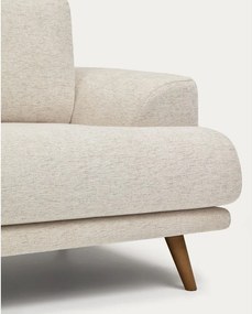 Béžová žinylková pohovka 228 cm Karin – Kave Home