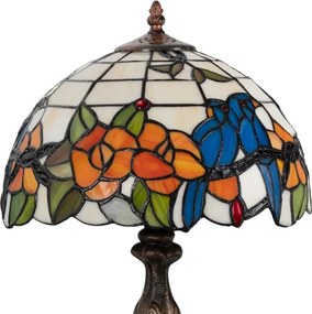 BRILAGI - Tiffany vitrážová stolní lampa JUNGLE 1xE27/60W/230V