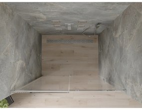 Mexen Omega rozsouvací sprchové dveře 140 cm, Průhledné, Chromovaná - 825-140-000-01-00