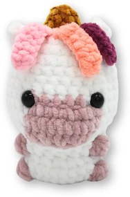 Vali Crochet Háčkovaný Mini jednorožec