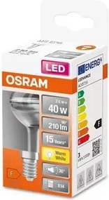 OSRAM LED reflektorová žárovka STAR R50 2.6W E14 / 210 lm / 2700k / 15